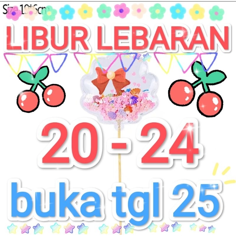 Jual stiker libur | Shopee Indonesia