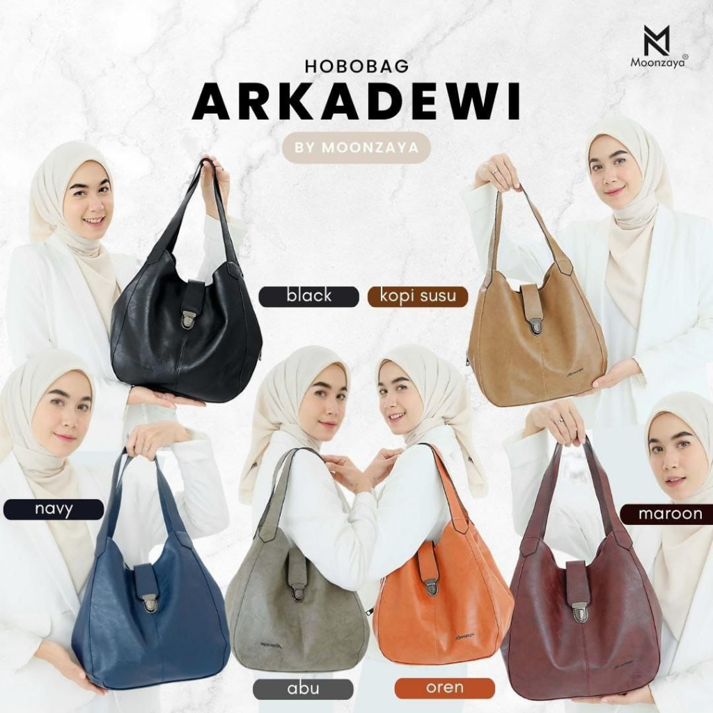 Jual Tas Hobo Jinjing dan Bahu Arkadewi Original Moonzaya | Shopee ...