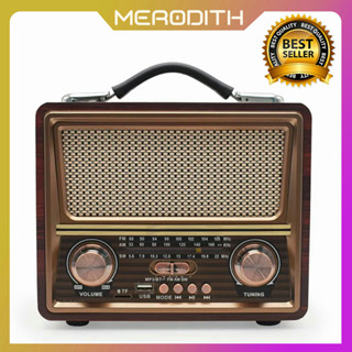 Jual Radio FM/AM/SW Speaker Portable Bluetooth FM Radio Wood Design ...