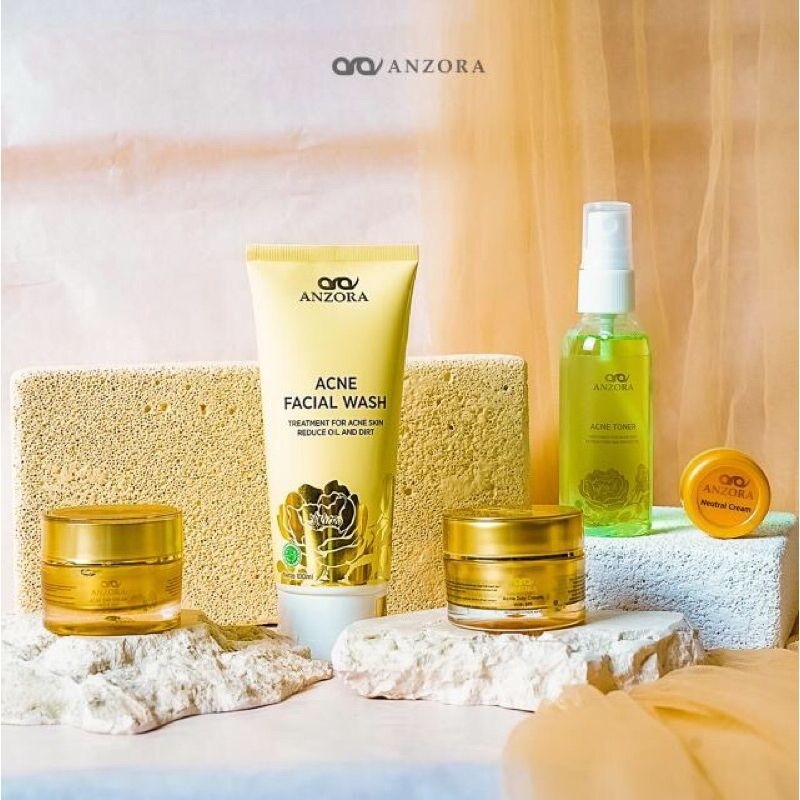 Jual anzora ads klinik toner di ganti serum (malam, siang, serum, serum ...
