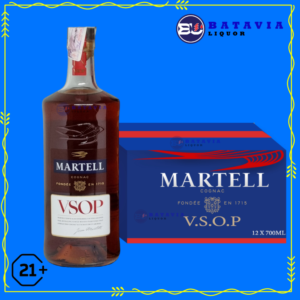Jual Martell VSOP Red Barrel 700ml 12 Botol | Shopee Indonesia