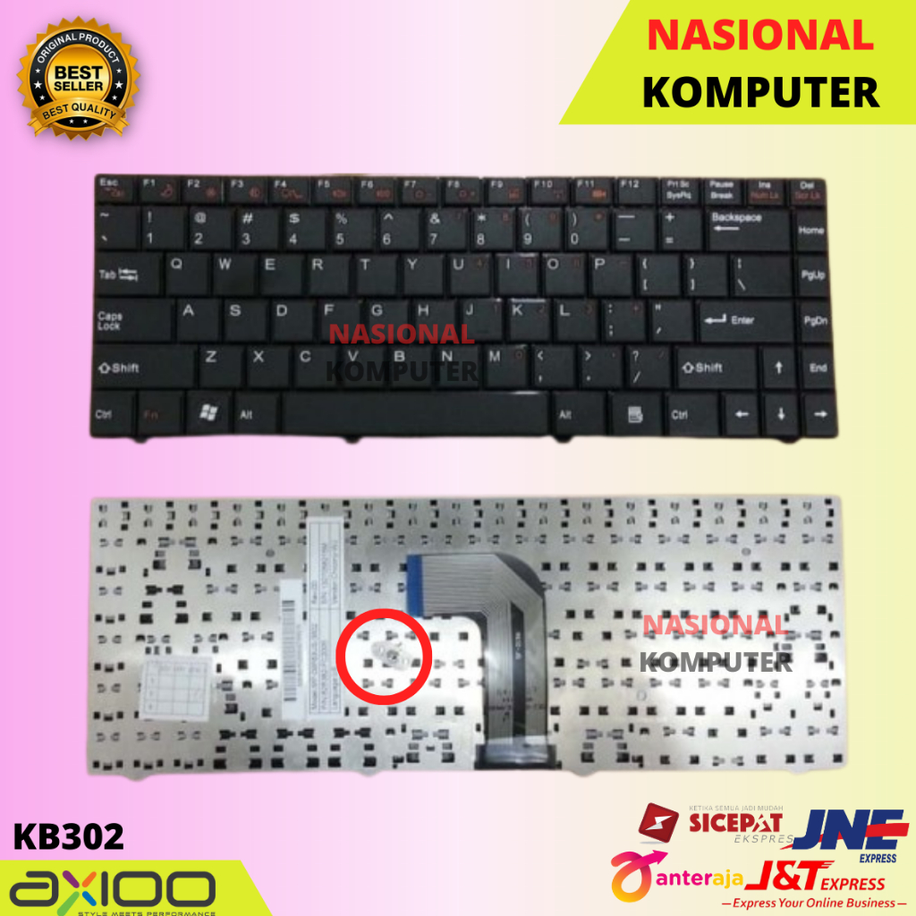 Jual Keyboard Axioo HNM Frame Axioo Neon HNM Non Frame | Shopee Indonesia