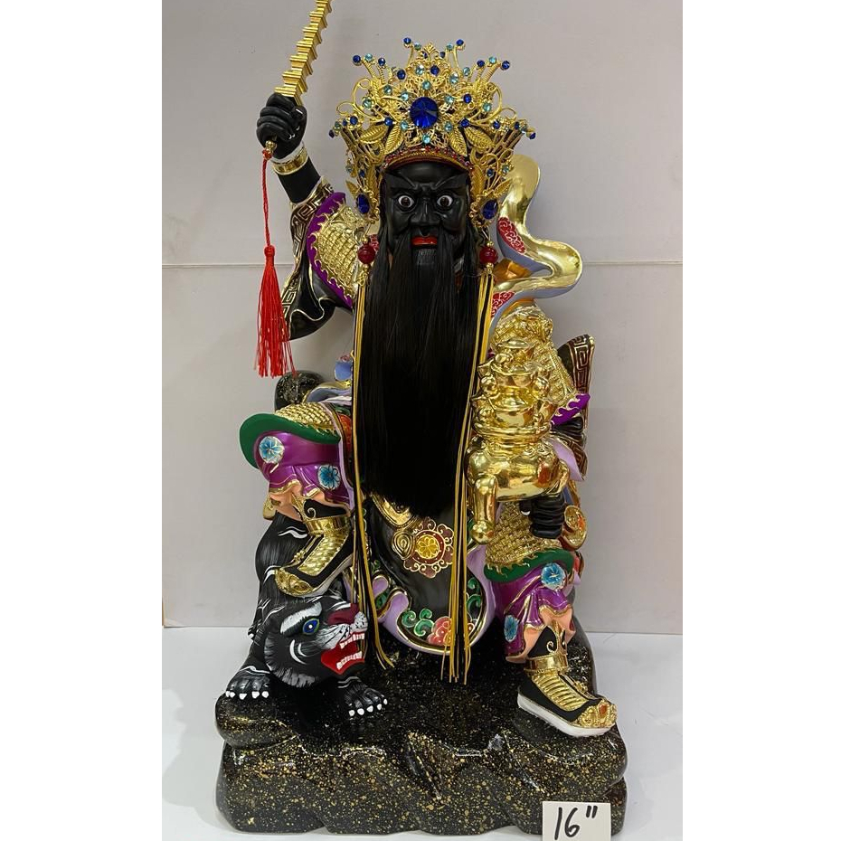 Jual Patung Han Tan Kong / Tio Wan Sue / Wu lu Chai Sen 16 inch Taiwan ...