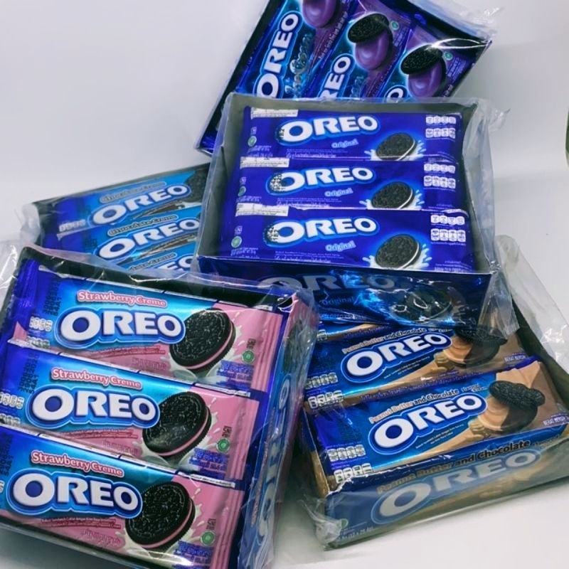 Jual Oreo Biskuit (1 Pack Isi 12 Bungkus) | Shopee Indonesia