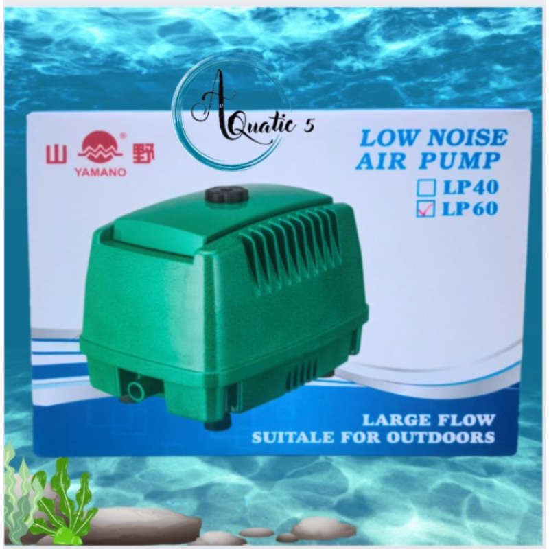 Jual POMPA UDARA AIRPUMP AERATOR BLOWER YAMANO LP 60 Oksigen udara ...