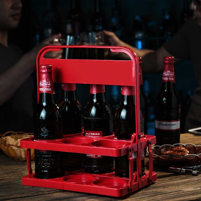 Jual Rak Keranjang Bir Wine Beer Rack Beer Bottle Carrier Dapat ...