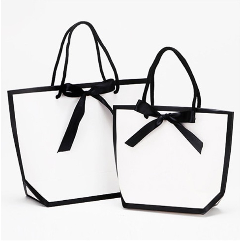 Jual Paper Bag Gift Bag Kantong Kertas Hamper Hampers Hadiah Putih ...