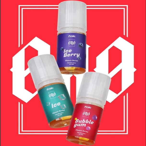 Jual Eno 30ML 30MG 50/50 Cukai 2023 Bubblegum Ice Berry by Public ...