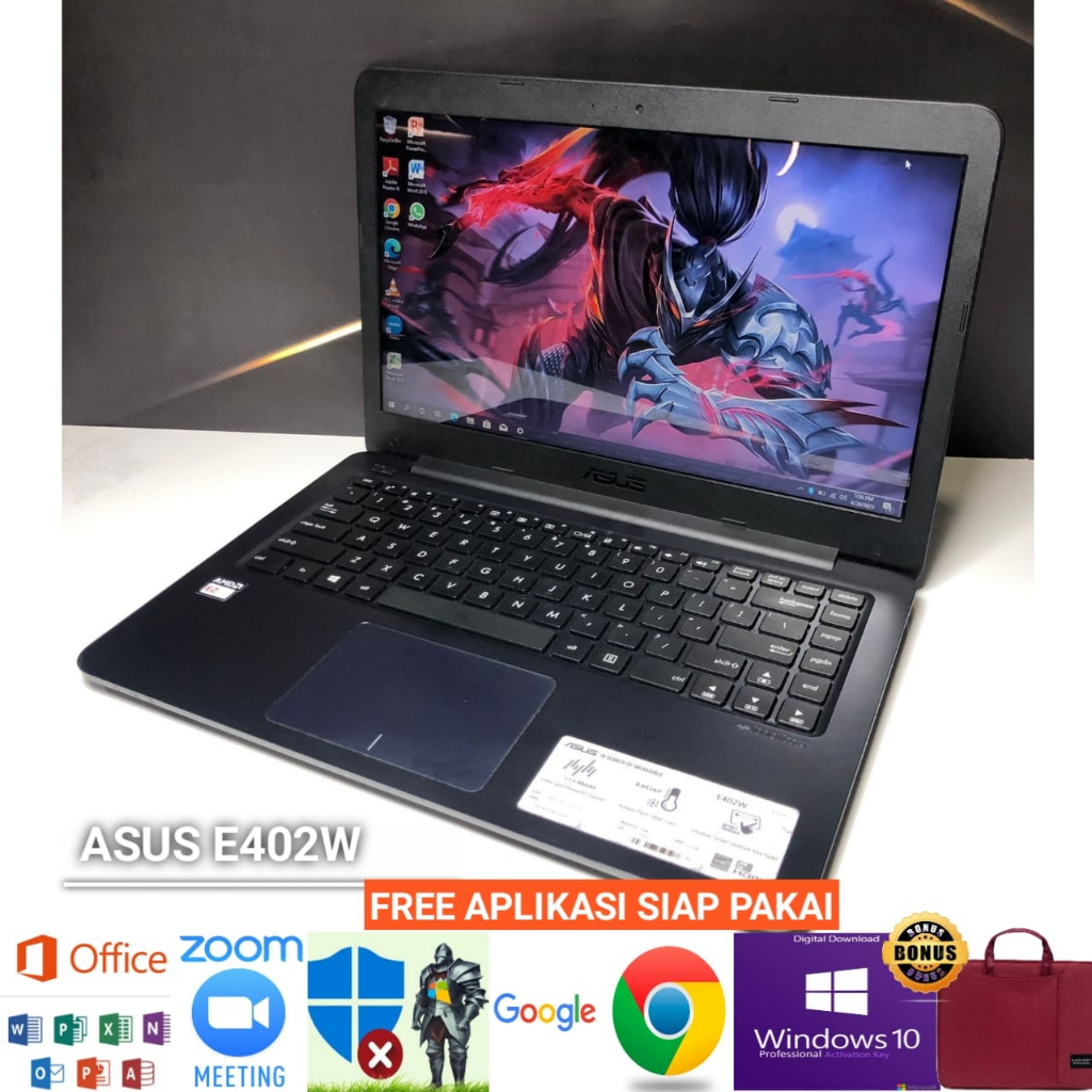 Jual Laptop Asus E402W AMD E2 VGA RADEON R2 Ram 4GB HDD 500GB - Win 10 ...