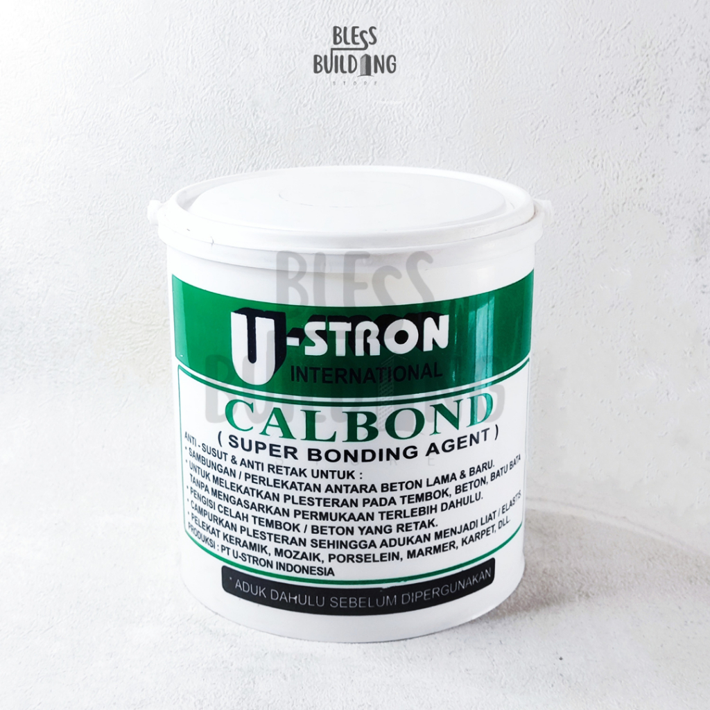 Jual U-Stron Calbond Lem Perekat Beton Keramik Tembok Marmer 1kg ...