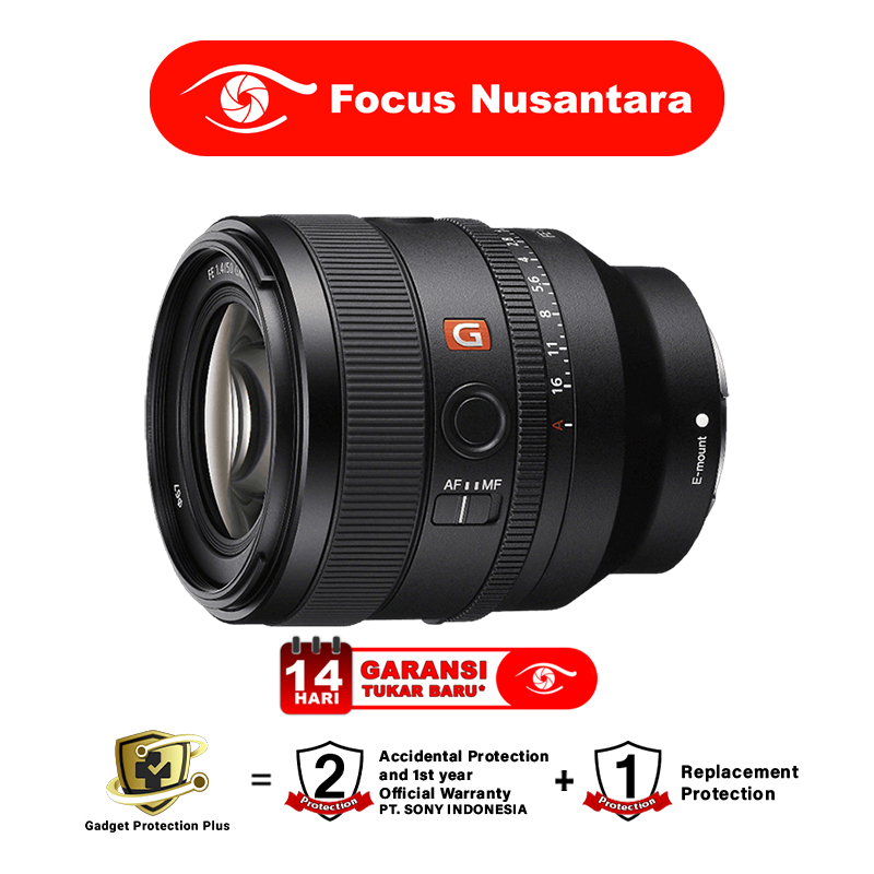 Jual SONY FE 50mm f/1.4 GM Sony FE 50 mm f1.4 GM Lensa FE50mm GARANSI RESMI | Shopee Indonesia