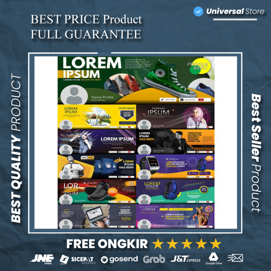 Jual Kumpulan 10428 Template Desain Produk Power Point PPT Terbaru ...