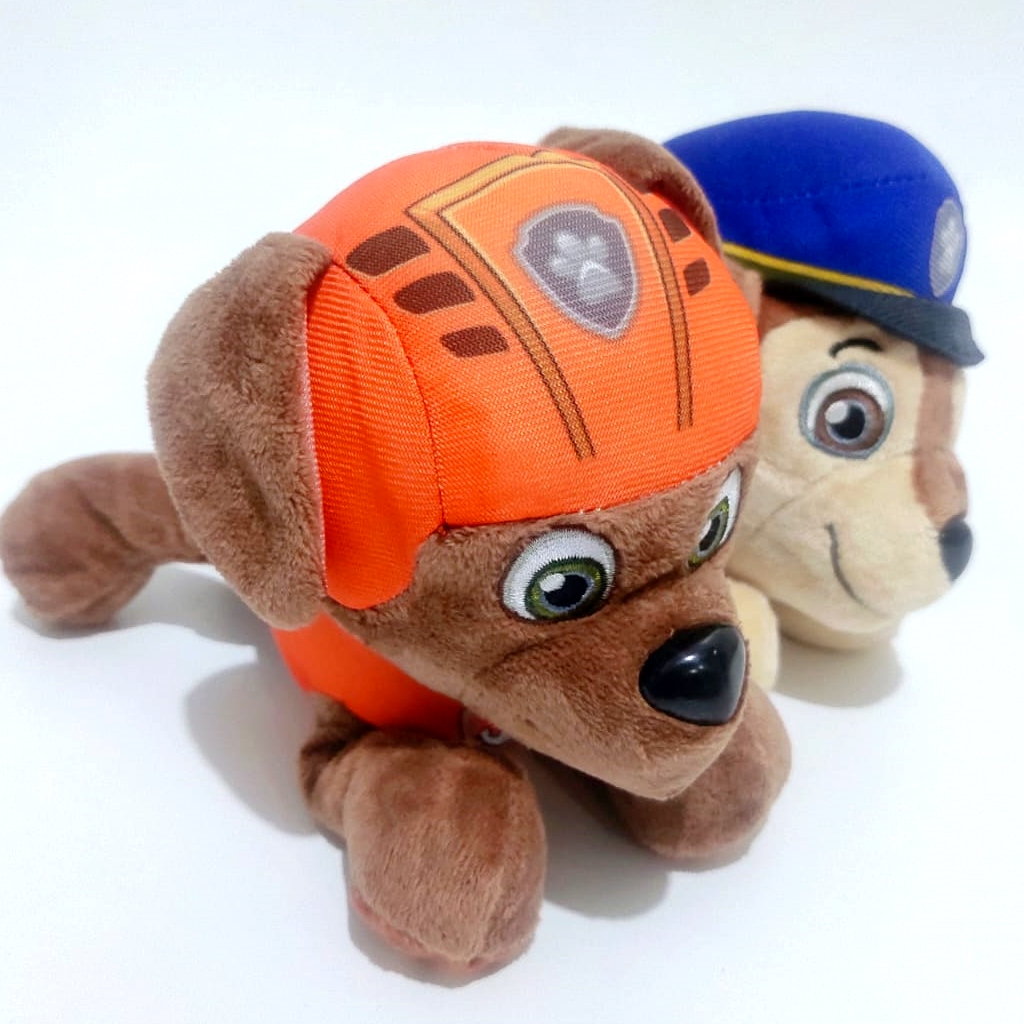 Jual Boneka Zuma Paw Patrol Original Spin Master Pup Pals Boneka Chase ...