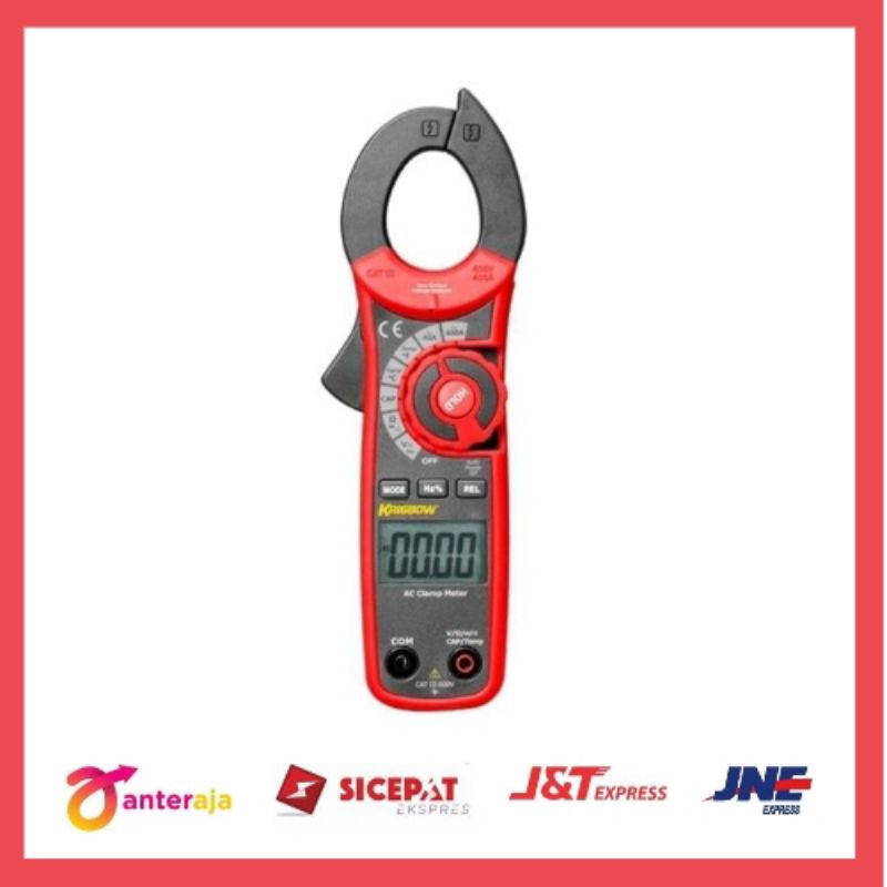 Jual Krisbow Clamp Meter Ac 400a / TANG AMPER DIGITAL / TANG AMPER / CLAMP METER | Shopee Indonesia