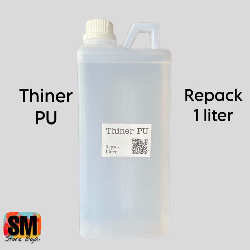 Jual Thinner PU (Polyurethane) Liter Ecer Kemasan Botol | Shopee Indonesia