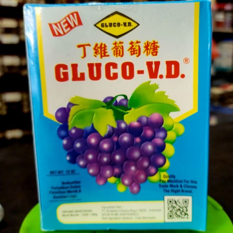 Jual gluco VD gula anggur kotak 340 gram / 12 oz | Shopee Indonesia