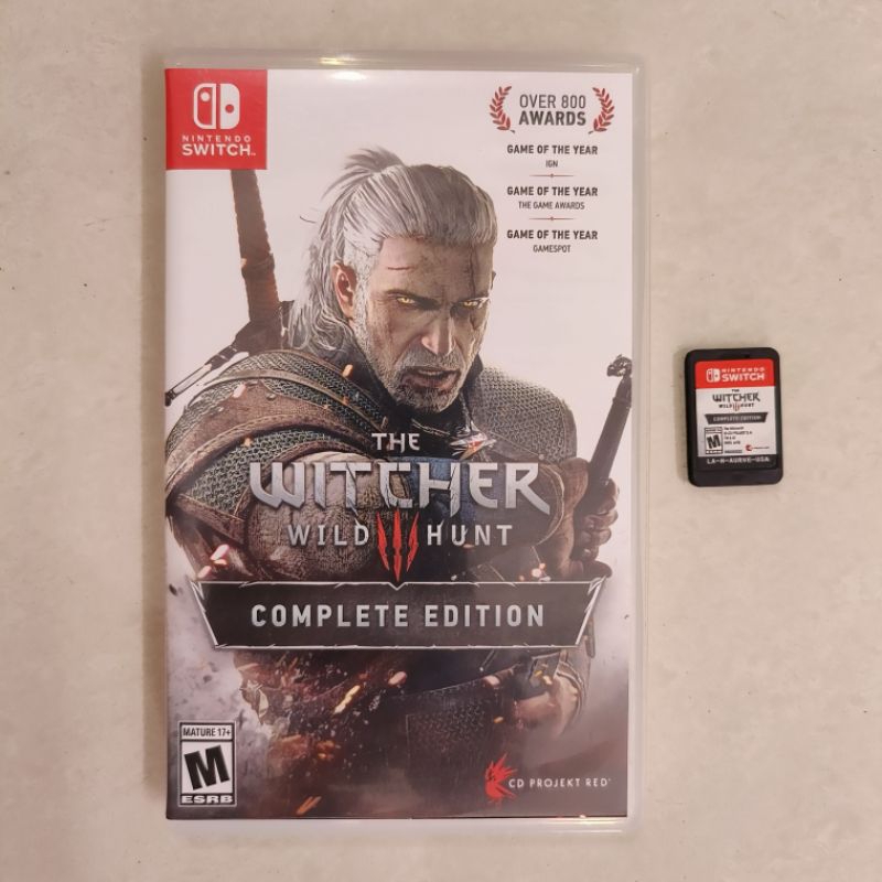 Jual The Witcher 3 Wild Hunt Complete Edition Nintendo Switch III Seken | Shopee Indonesia