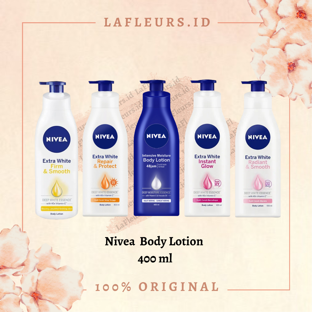 Jual Nivea Extra White Body Lotion 400 Ml Instant Glow Radiant