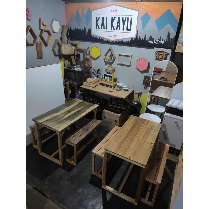 Jual MEJA CAFE STANDAR BAHAN KAYU | Shopee Indonesia