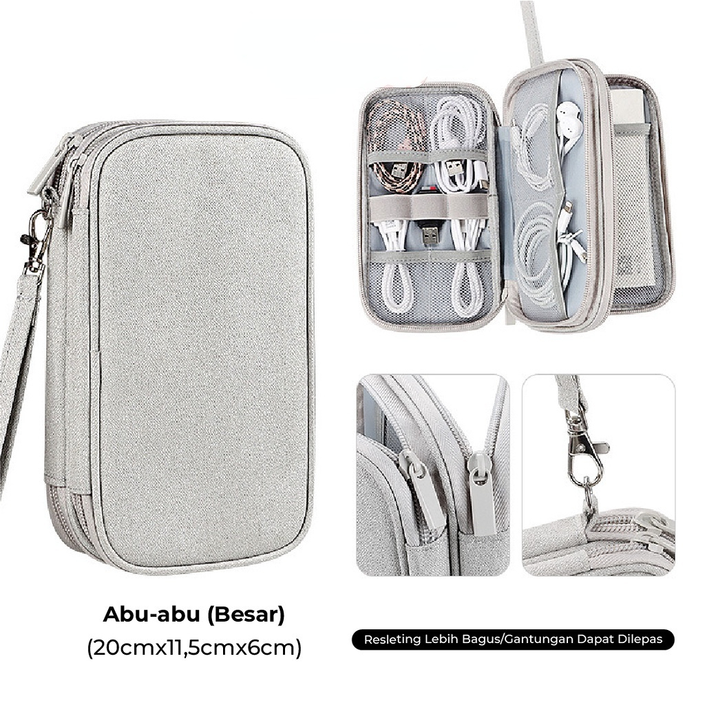 Jual MOMODA TAS HANDPHONE / TAS POWER BANK/TRAVEL ORGANIZER/Pouch HP ...
