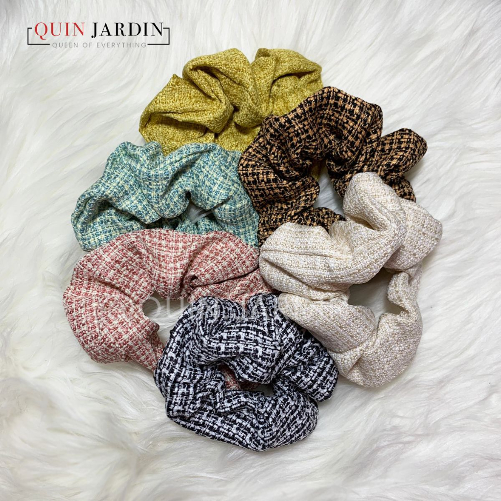 Jual Kuncir Scrunchie Pattern / Karet Rambut Pattern / Karet Hijab Ikat ...