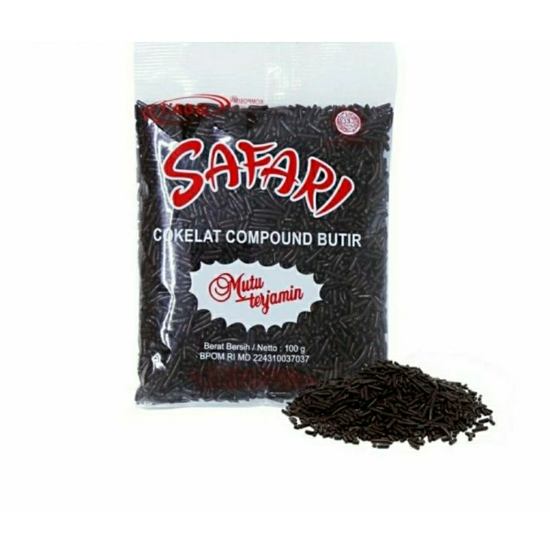 Jual Meses Coklat Butir Safari Lagie 100gr | Shopee Indonesia