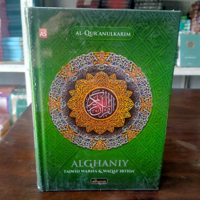 Jual Al-Quran Al-Ghonny Tajwid Warna Waqaf dan Ibtida Ukuran A5 ...
