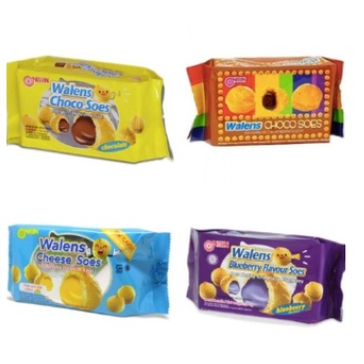 Jual NISSIN WALENS WALLEN CHOCO SOES 100gr SUS KERING ISI COKELAT PASTA ...