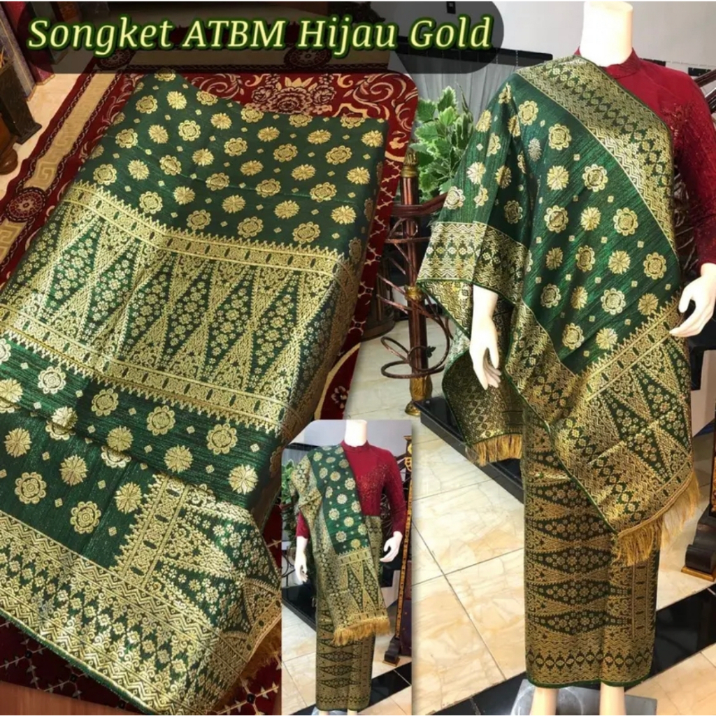 Jual REAL PICT!!! Songket Palembang Tenun ATBM (Alat Tenun Bukan Mesin ...