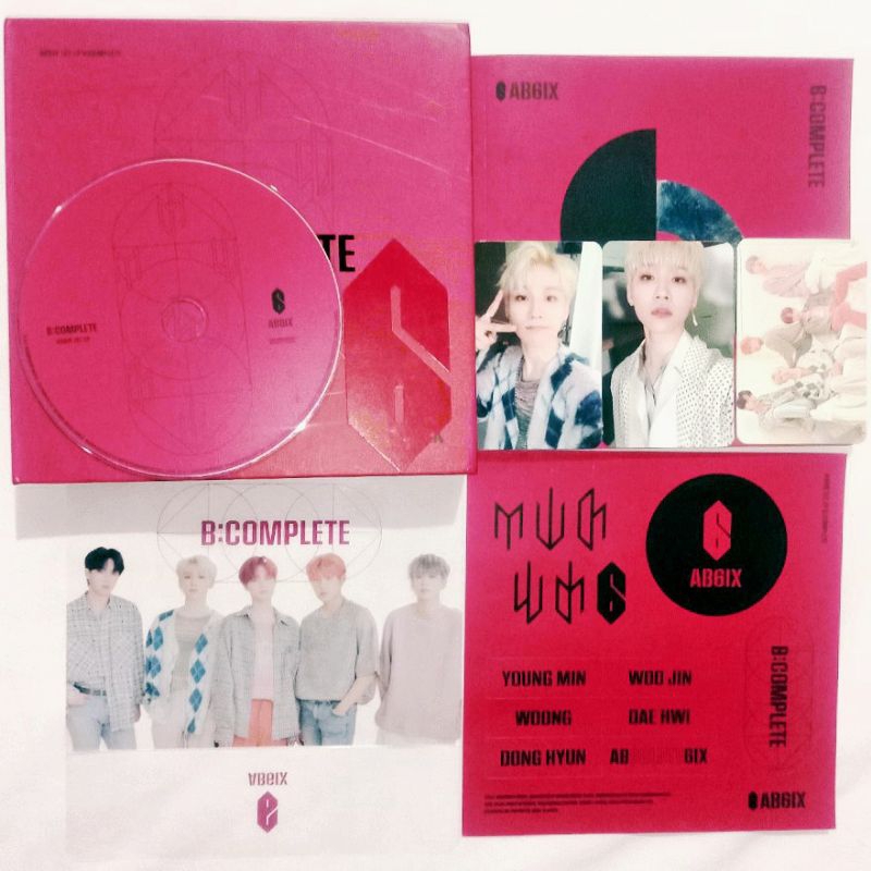 Jual AB6IX B:Complete Album Unsealed Fullset Woong Set (Cover ...