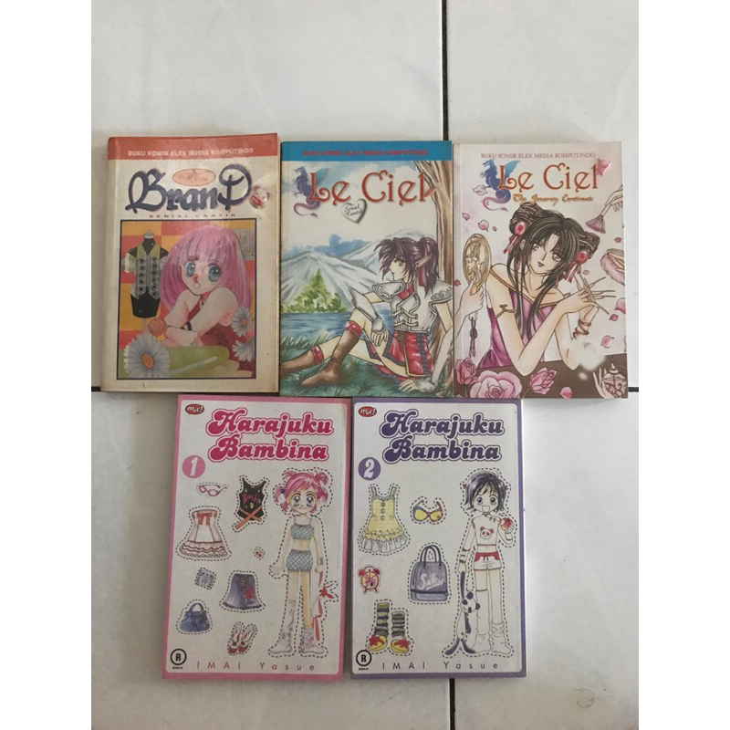 Jual [PRELOVED/BEKAS KOMIK] komik bekas penerbit elex media/gramedia kondisi baik | Shopee Indonesia