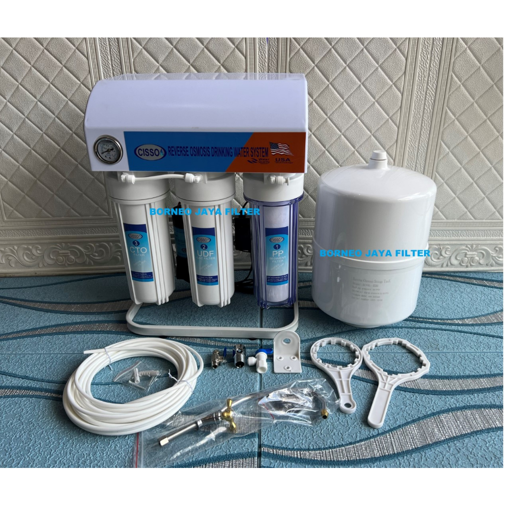 Jual Mesin RO Reverse Osmosis Cisso 100 gpd | Shopee Indonesia