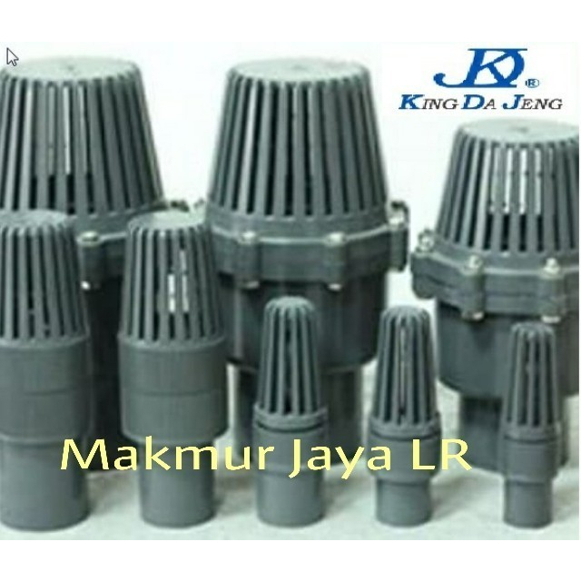 Jual FOOT VALVE 4" 4 inch PVC KDJ Foot Klep / SWING TABOK Klep / Tusen ...