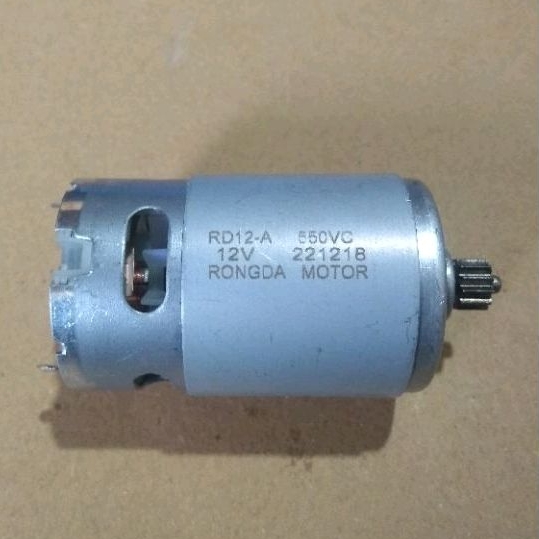 Jual motor DC dinamo rs550 12T bor cordless 12v jld 12v | Shopee Indonesia
