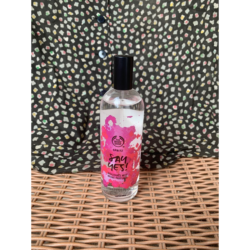 Jual The Body shop Original Spritz Say Yes Fragrance 100ml / Body Mist ...