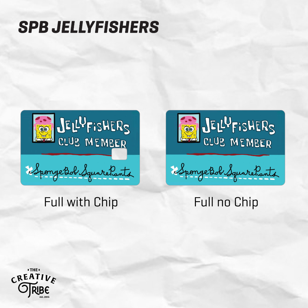 Jual Sticker Skin Card Spongebob - ATM Vinyl Debit Credit Emoney Flazz ...