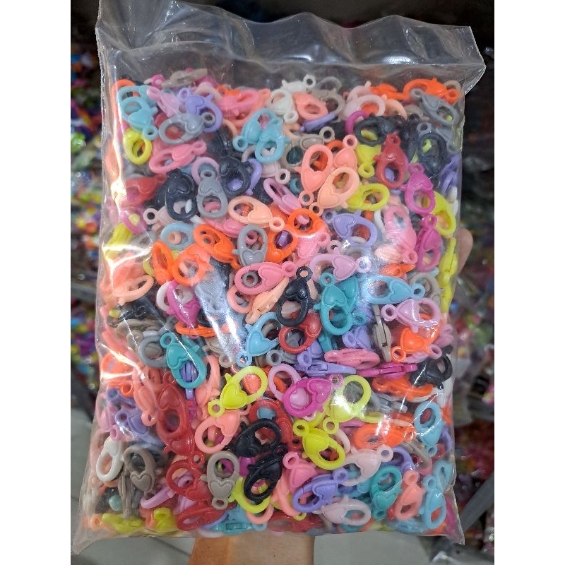 Jual kaitan udang pelastik love (isi-+1rb pcs) | Shopee Indonesia