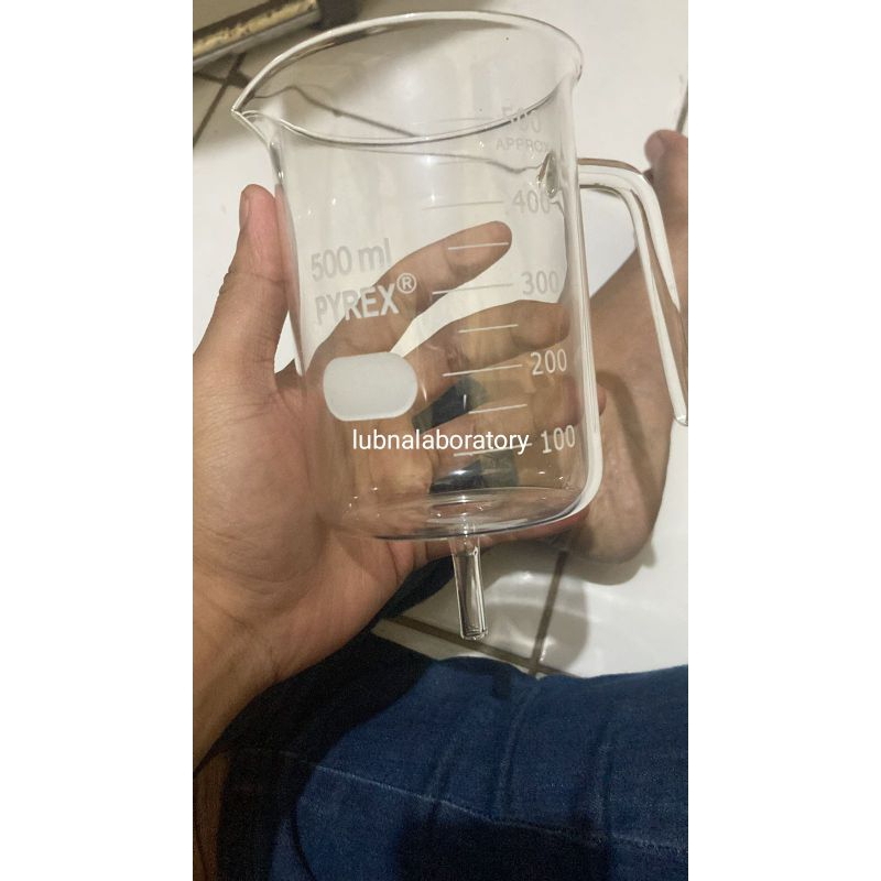 Jual beaker handle casteum 500 ml | Shopee Indonesia
