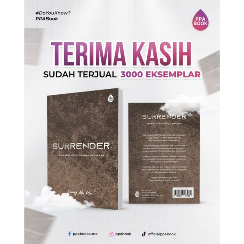 Jual COD BUKU SURRENDER MENCARI IKHLAS MENEMUKAN RASA GARANSI LANGIT BY SONY ABI KIM | Shopee ...