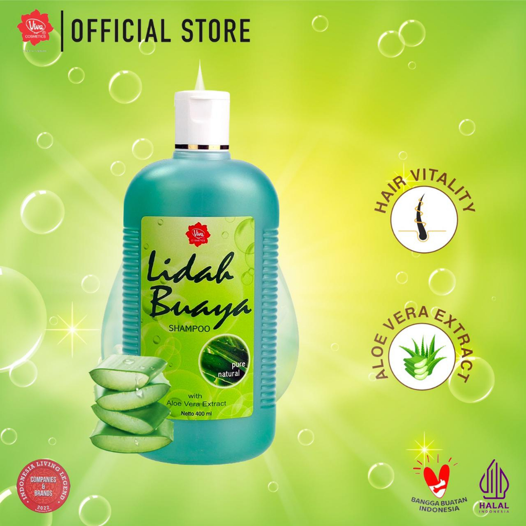 Jual Viva Shampoo Lidah Buaya 400 ml | Shopee Indonesia