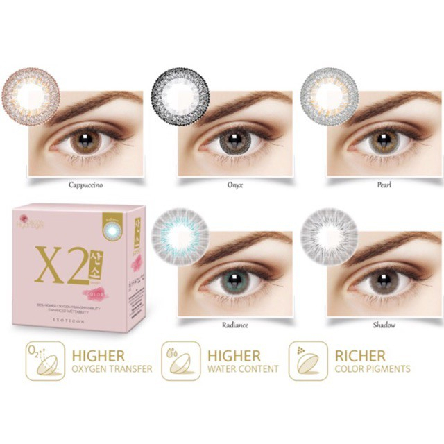 Jual Softlens X2 Sanso Colour Softlen Normal Minus Soflen Sanso Color ...