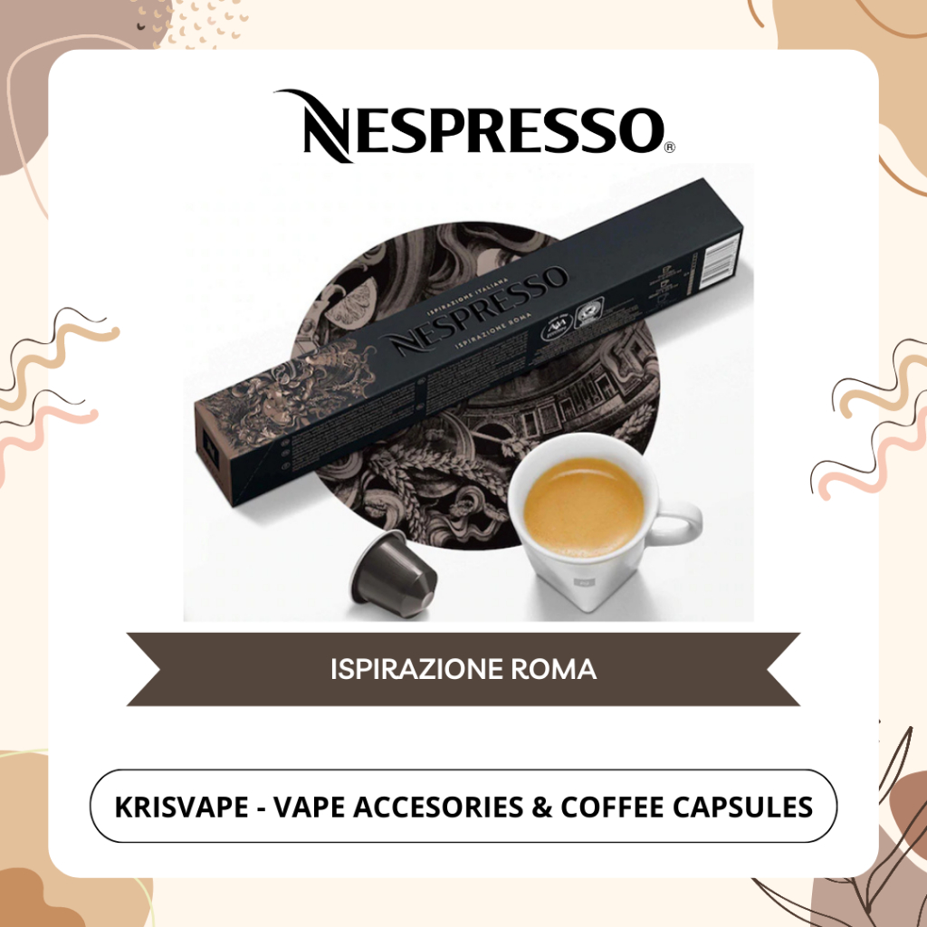Jual Nespresso Ispirazione Roma Coffee Capsules / Kapsul Kopi Nespresso ...