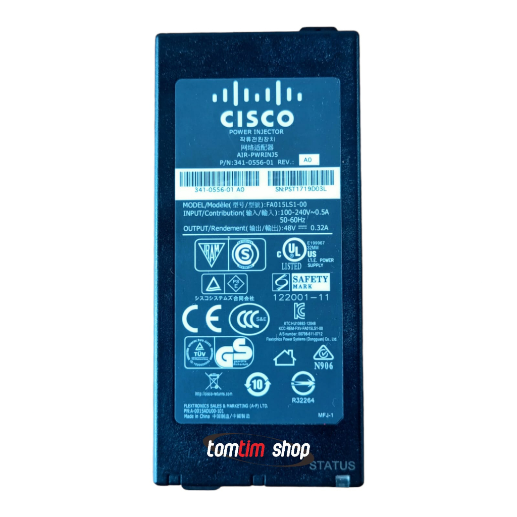 Jual POE Power Injector Cisco 48V 0.32A Gigabit Original | Shopee Indonesia