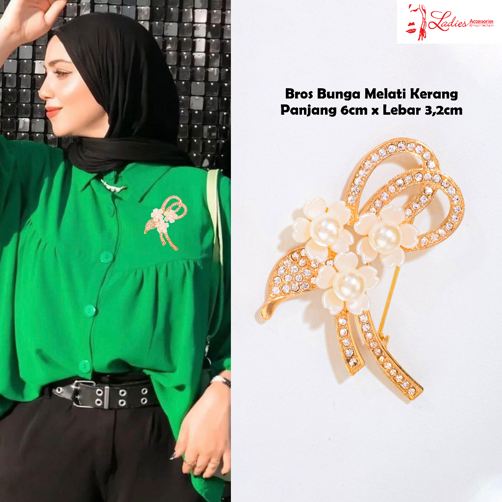 Jual Bros / Hijab / Jilbab / Blazer / Pashmina / Bunga Melati Kerang ...