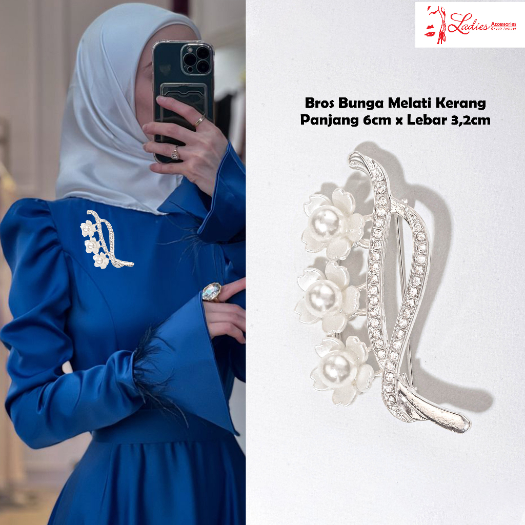 Jual Bros / Hijab / Jilbab / Blazer / Pashmina / Bunga Melati Kerang ...
