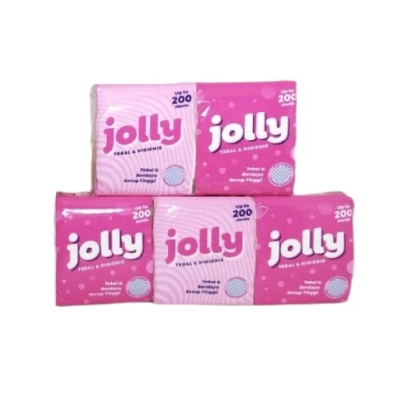 Jual Tisu TISSUE JOLLY POP UP tisu meja makan 200 sheet Murah ...