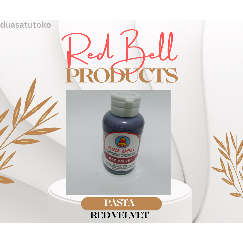 Jual Pasta Red Velvet Red bell 55 ml | Shopee Indonesia