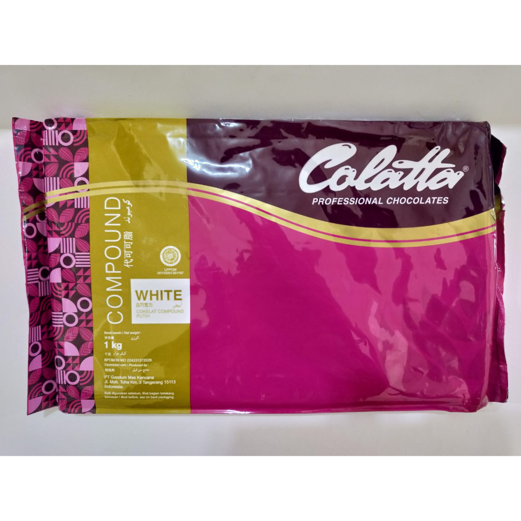 Jual Colatta | White Compound Chocolate Compound | 1 Kg | Shopee Indonesia