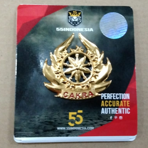 Jual Brevet 55 Indonesia Pin/ Emblem | Shopee Indonesia