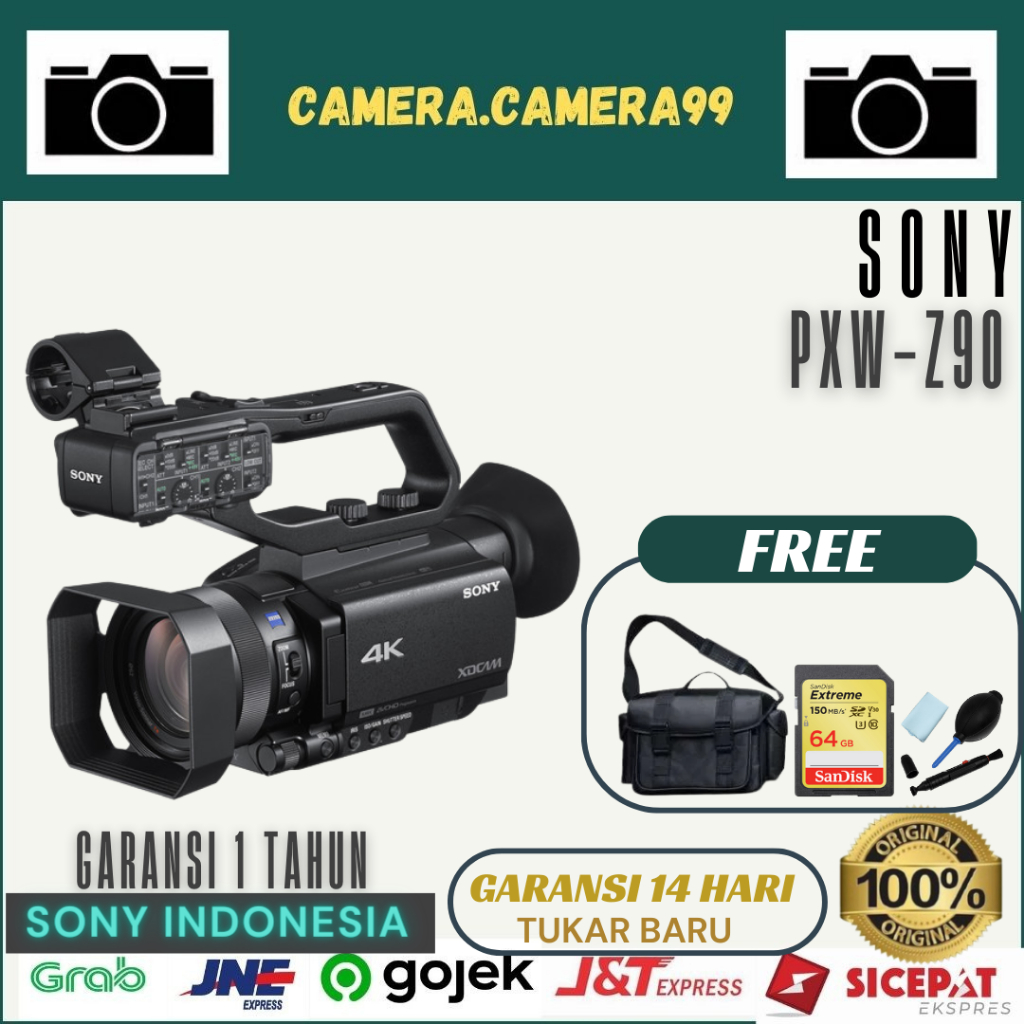 Jual Sony PXW-Z90 4K HDR XDCAM Camcorder | Shopee Indonesia